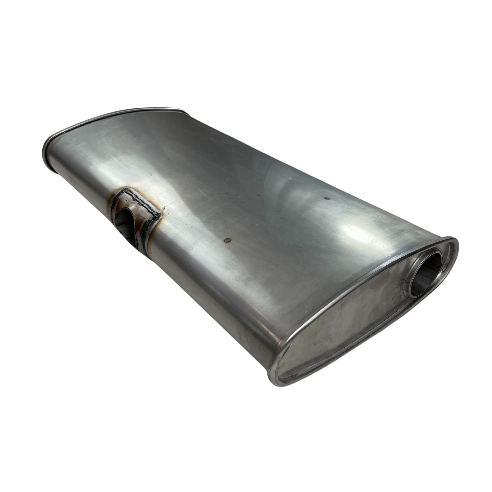 Center-In Single-Out 12x4, 2.25" Diameter, 30" Long, 409 East-West Muf ...